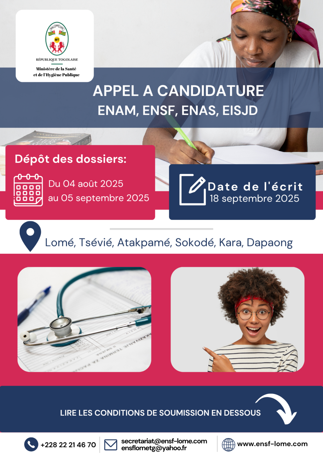 Ecole Nationale de Sages-Femmes de Lomé – Nous formons des sages-femmes ...